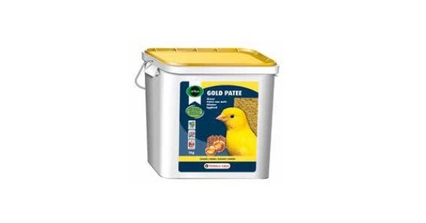 ORLUX Gold Pate Αυγοτροφή με μέλι Κίτρινα καναρίνια 5kg